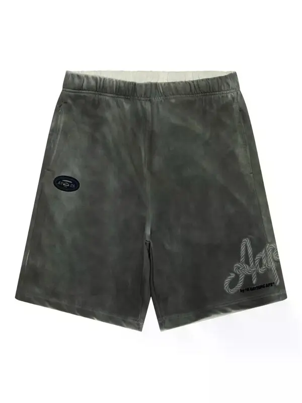 AAPE BY *A BATHING APE Tie-dye Print Shorts