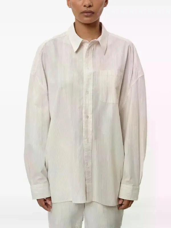 HERSKIND Striped Long-sleeve Shirt