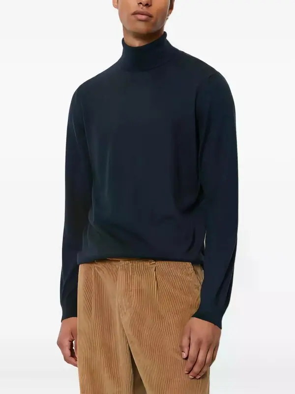 Marc O'polo Turtleneck Top - Black