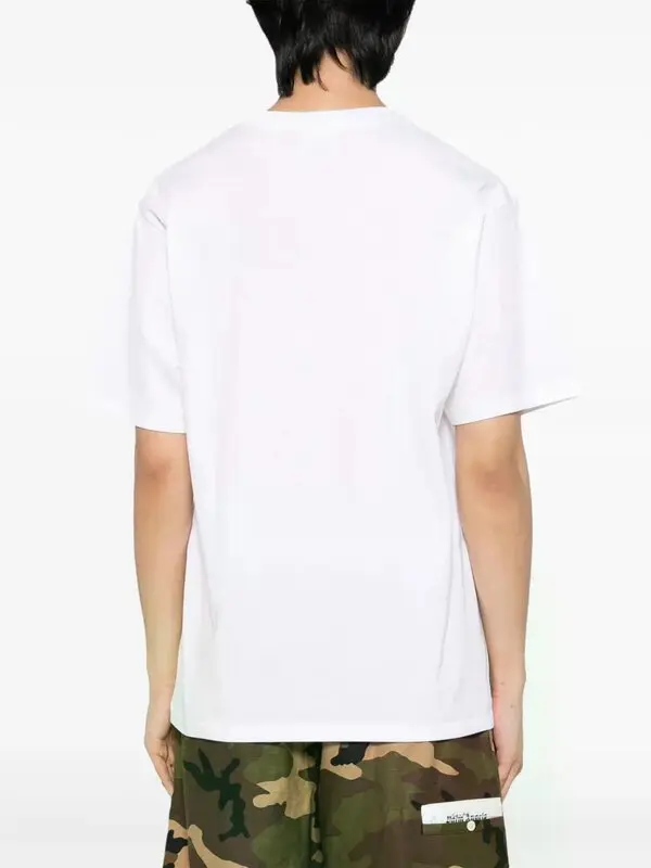 A BATHING APE Logo-printed T-shirt - White