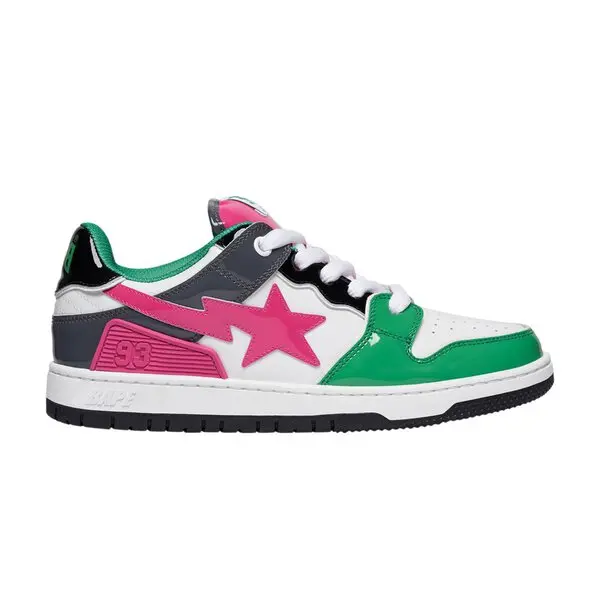 A BATHING APE Sk8 Sta #2 M1 Sneakers - Green