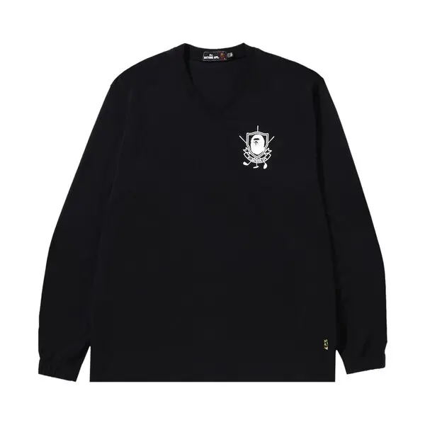 A BATHING APE Mr. Bathing Ape Golf Windbreaker - Black