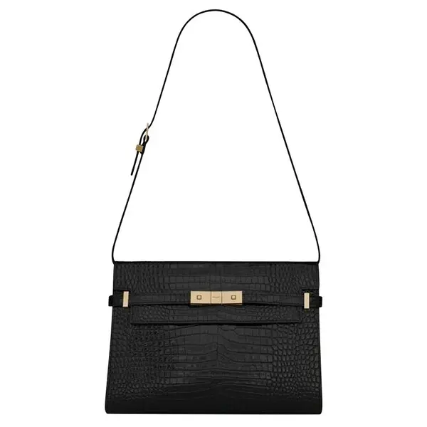 Saint Laurent Manhattan Shoulder Bag - Black