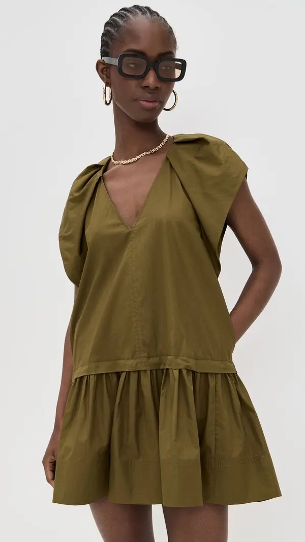 A.L.C. Ember Mini Dress In Hazel - 30% Off | Editorialist