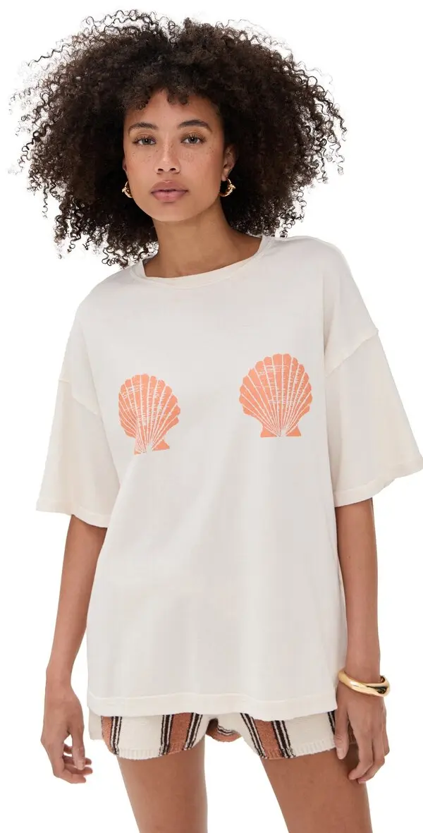Free People Seashell Print Tee