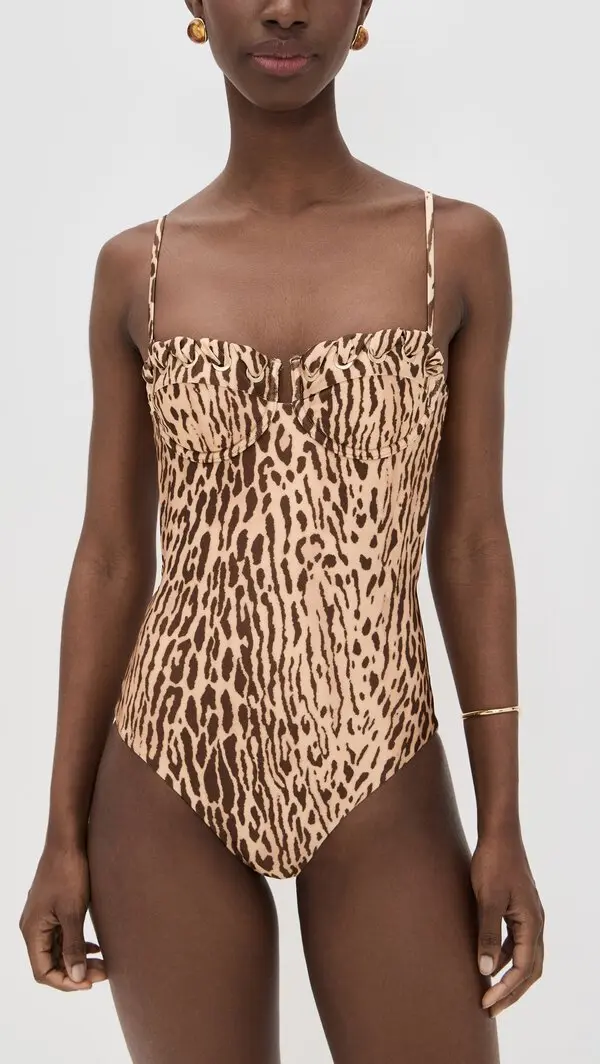 Zimmermann Cascadian Balconette One-piece