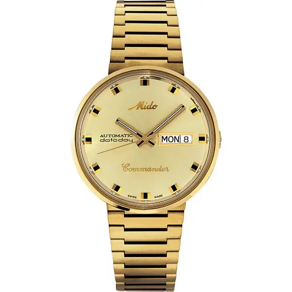 MIDO Commander 1959 Automatic Bracelet Watch - Yellow