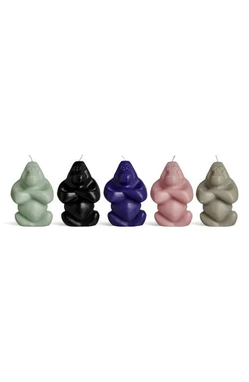 KOSTA BODA Gabba Gabba Hey Assorted 5-pack Candles - Multi