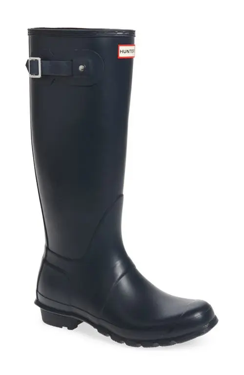 Hunter Original Tall Rain Boots - Navy