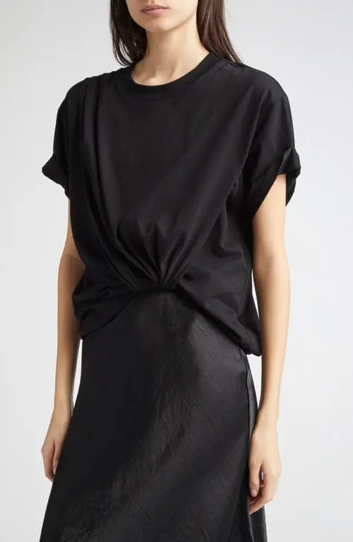 3.1 Phillip Lim Mixed Media Dress - Black-white Multi