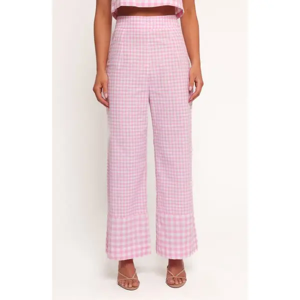 PETAL & PUP Devlin Gingham Pants