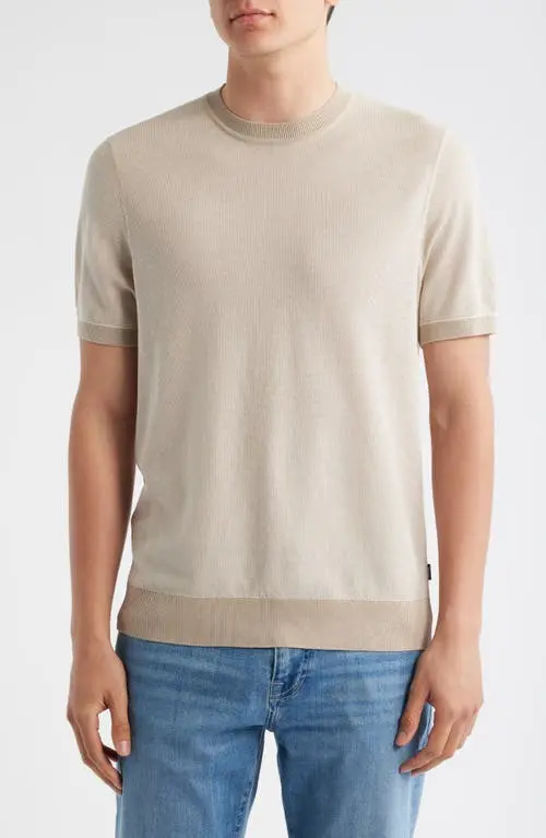 BOSS Jianfranco Cotton T-shirt - Beige