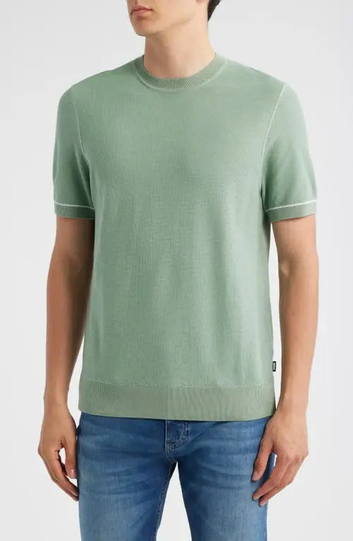 BOSS Jianfranco Cotton T-shirt - Open Green