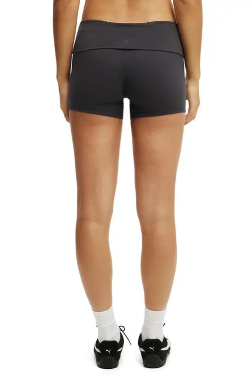 Cotton:on Active Ultra Soft Roll Over Shortie Short - Graphite