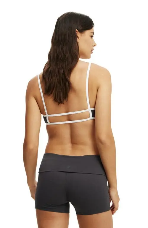 Cotton:on Active Ultra Soft Roll Over Shortie Short - Graphite