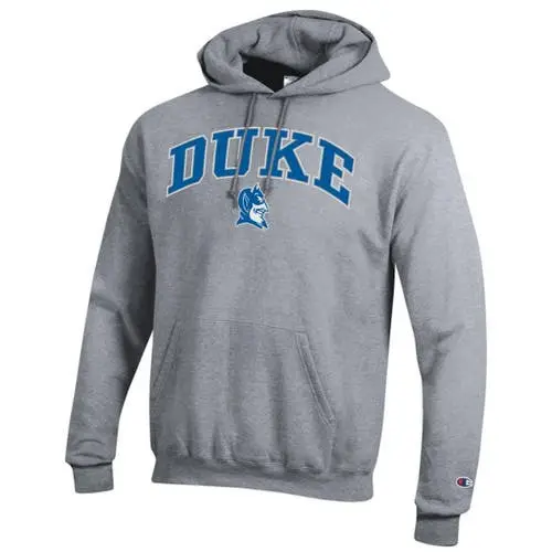 Champion Duke Blue Devils Arch Over Logo Pullover Hoodie