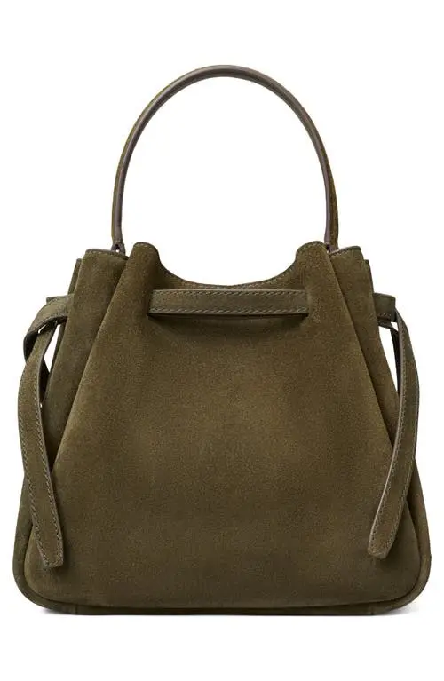 Tory Burch Romy Suede Bucket Bag - Leccio