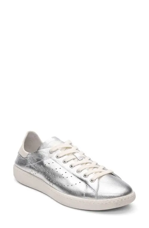 Ash Low-top Metallic Leather Sneaker