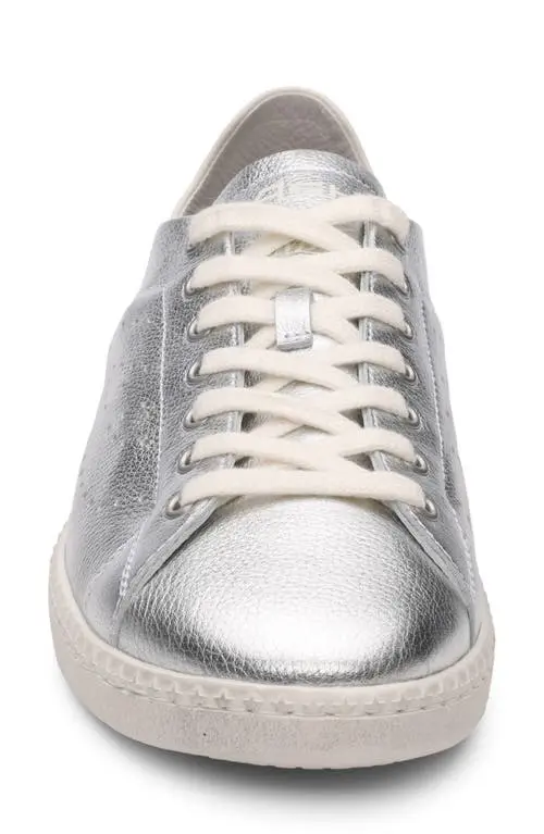 Ash Low-top Metallic Leather Sneaker