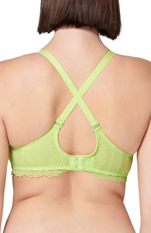 Simone Perele Canopee Underwire Plunge Bra - Lime
