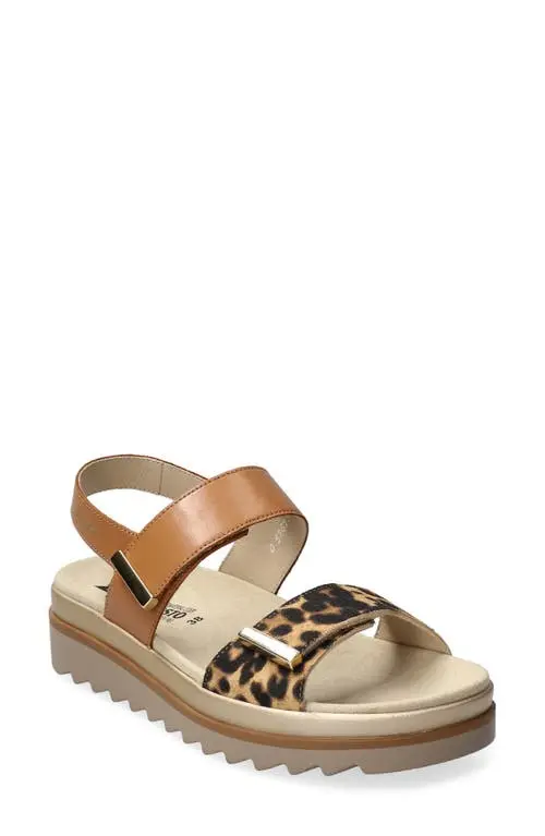 Mephisto Dominica Platform Sandals - Brown