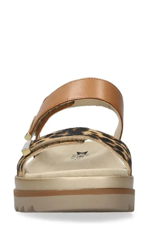 Mephisto Dominica Platform Sandals - Brown