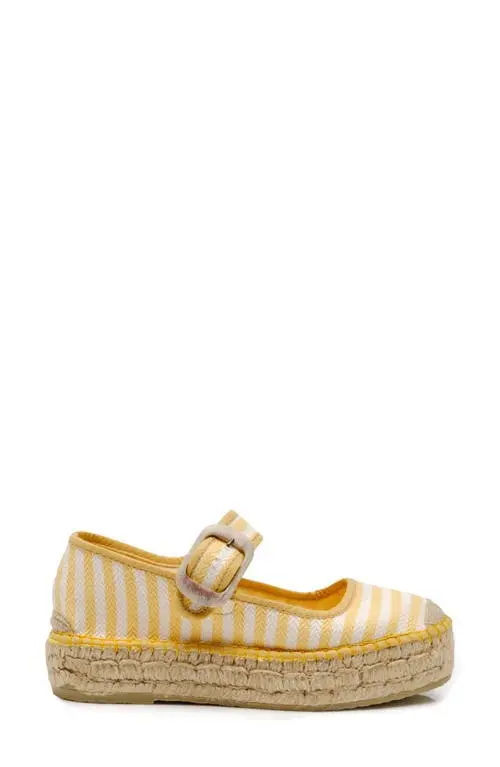 Free People Surfside Platform Espadrille - Lemon Zest