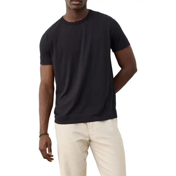 Marine Layer Signature Crewneck T-shirt - Black