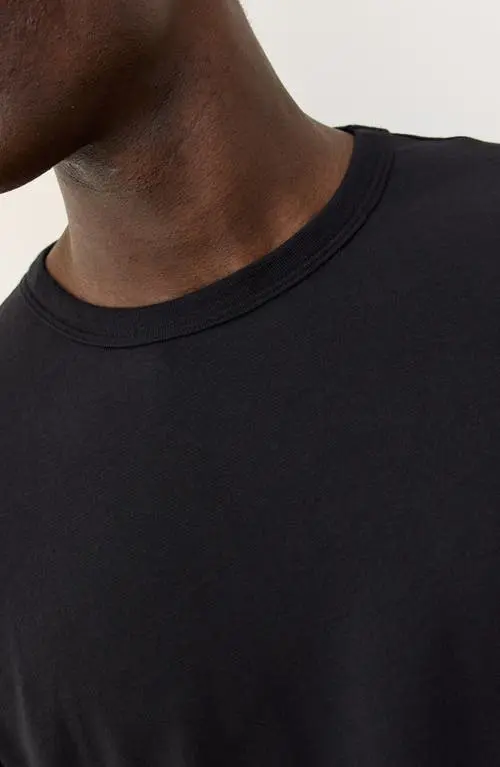 Marine Layer Signature Crewneck T-shirt - Black