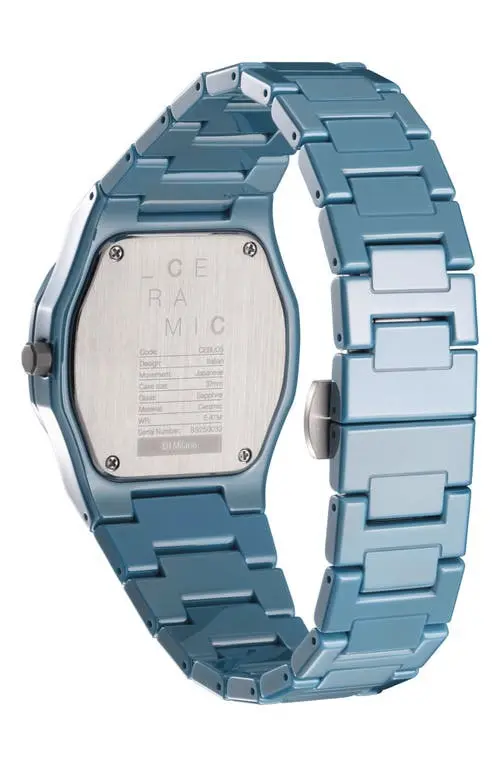 D1 MILANO Ceramic Bracelet Watch