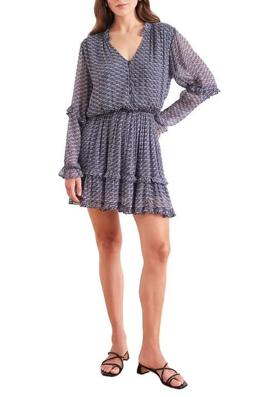 PANEROS CLOTHING Tiered Ruffle Aria Mini Dress
