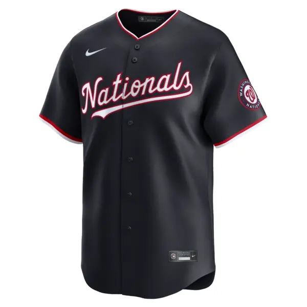 Nike James Wood Washington Nationals Dri-fit Adv Mlb Limited Jersey - Blue