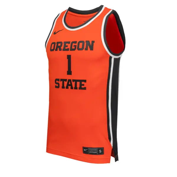 Nike Oregon State College Basketball Jersey - Orange
