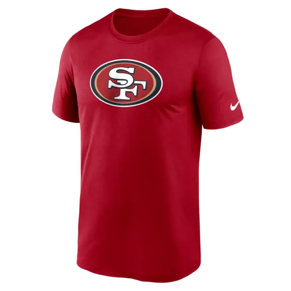 Nike San Francisco 49ers Legend Logo Dri-fit Nfl T-shirt - Red