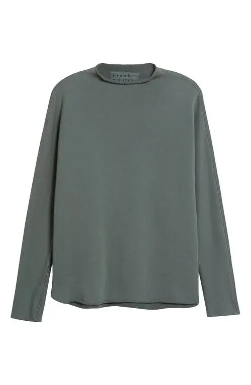 Frank & Eileen Effie Funnel Neck Capelet Sweatshirt - Rosemary