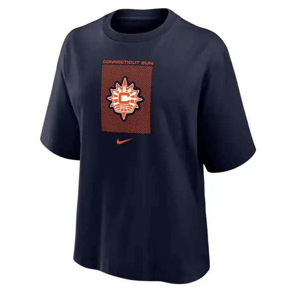 Nike Connecticut Sun Wnba Boxy T-shirt - Blue