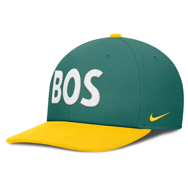Nike Boston Red Sox City Connect Pro Dri-fit Mlb Adjustable Cap - Green