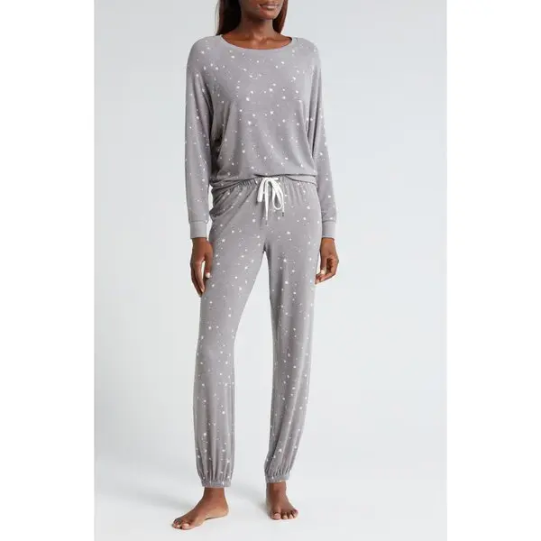 Honeydew Intimates Star Seeker Brushed Jersey Pajamas - Castle Rock Stars