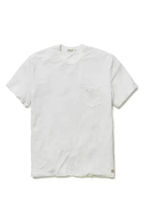 Marine Layer Relaxed Fit Hemp & Cotton T-shirt - White