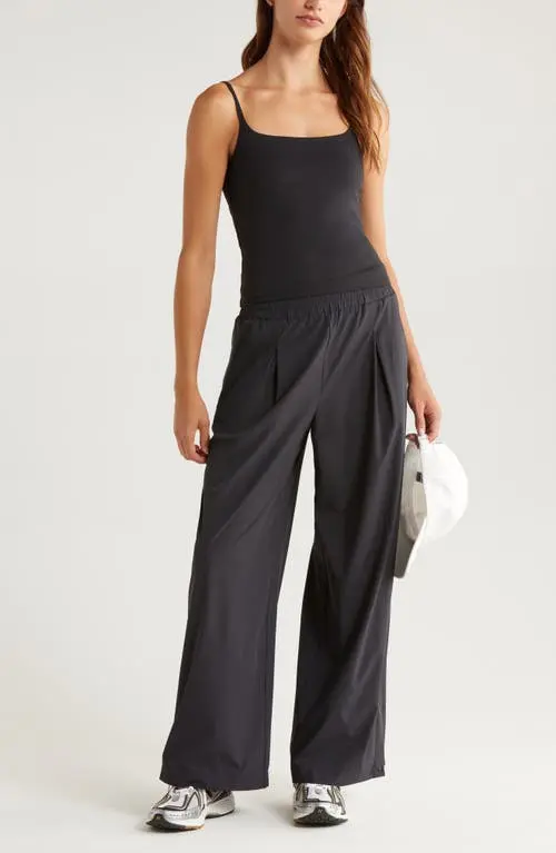 Zella Atlas Wide Leg Pants - Black