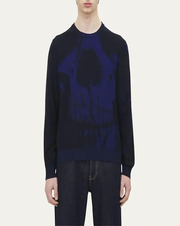 Alexander McQueen Exploded Skull Sweater