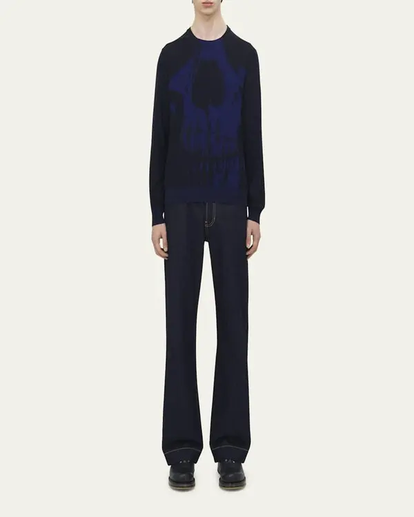Alexander McQueen Exploded Skull Sweater
