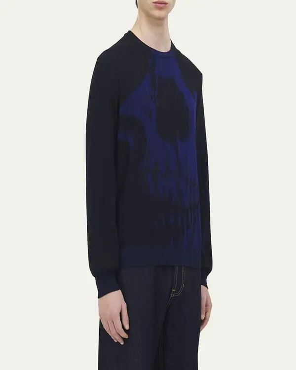 Alexander McQueen Exploded Skull Sweater