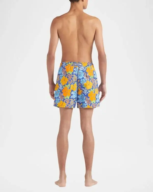 Vilebrequin Tropical Print Swim Trunks - Marrakech