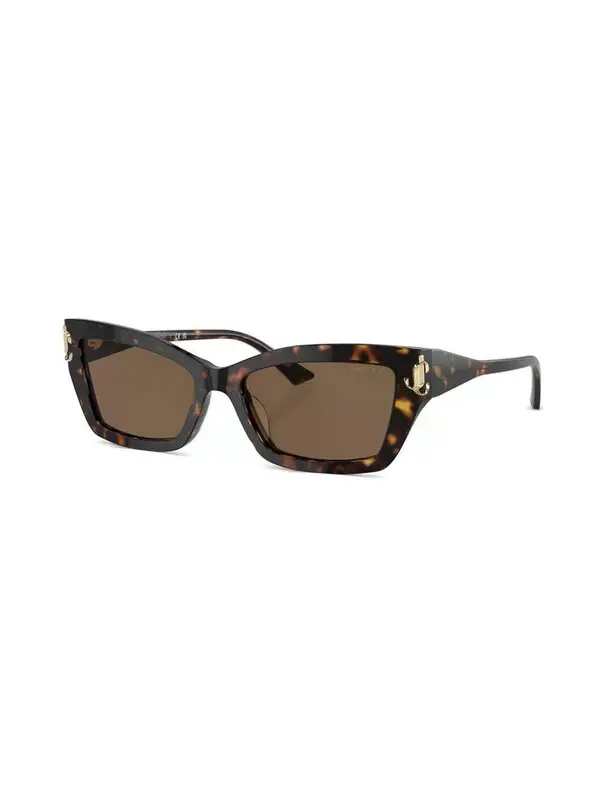 JIMMY CHOO Logo-motif Cat-eye Sunglasses