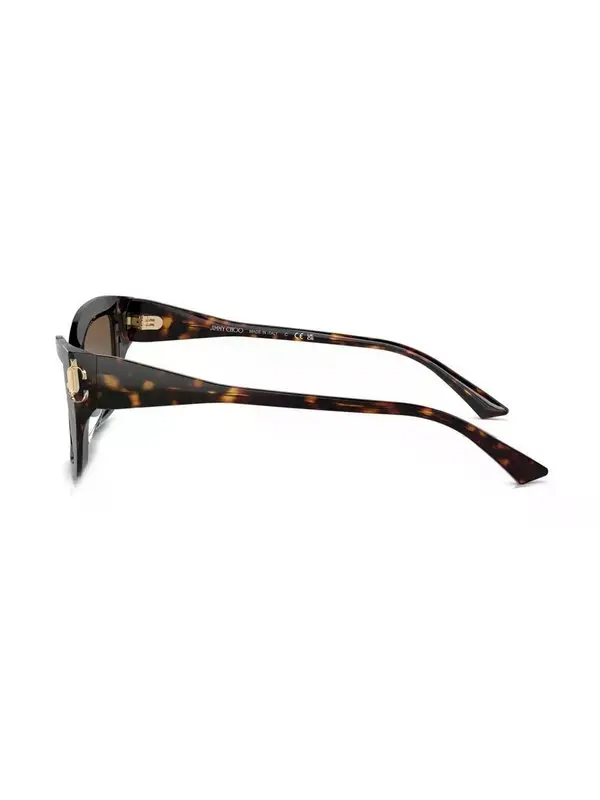 JIMMY CHOO Logo-motif Cat-eye Sunglasses