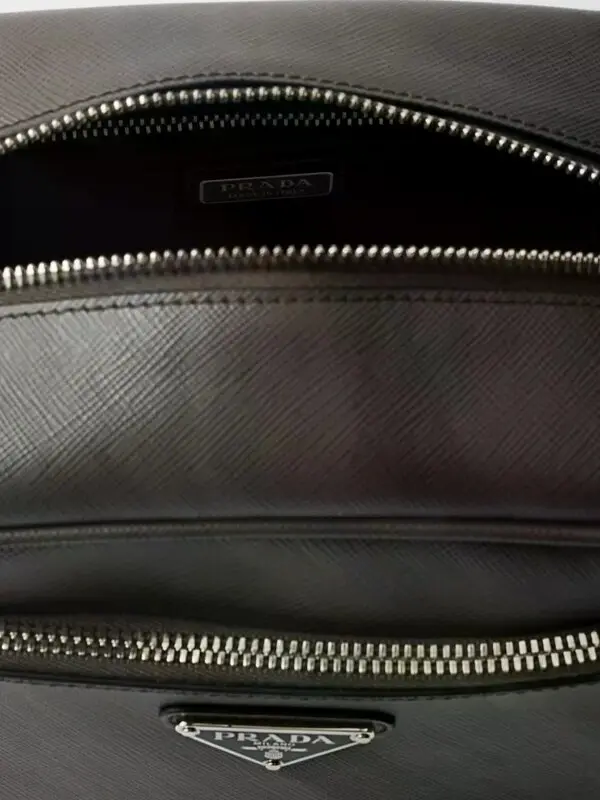 Prada Zippered Travel Pouch - Grey