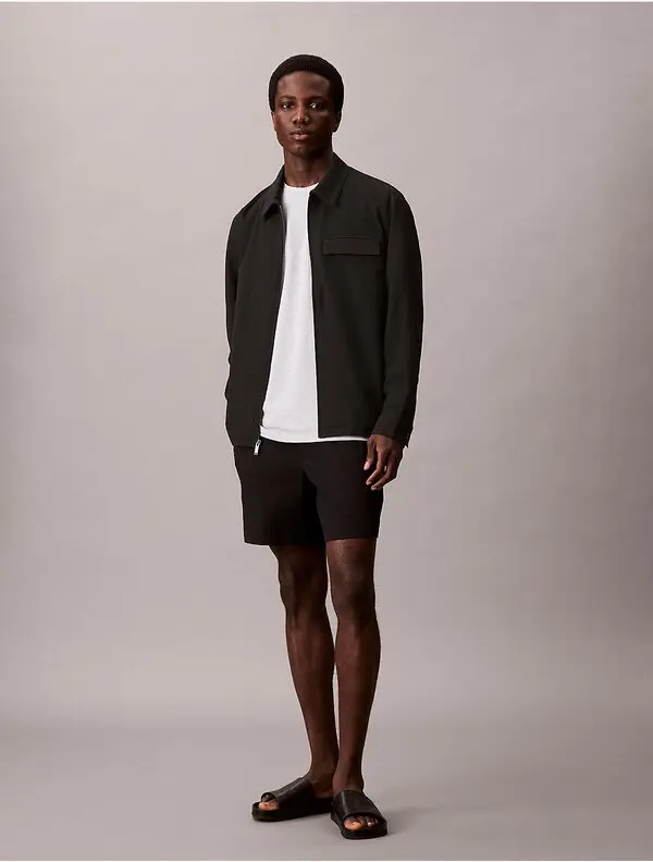 Calvin Klein Tech Pique T-shirt - Heroic Gray Heather