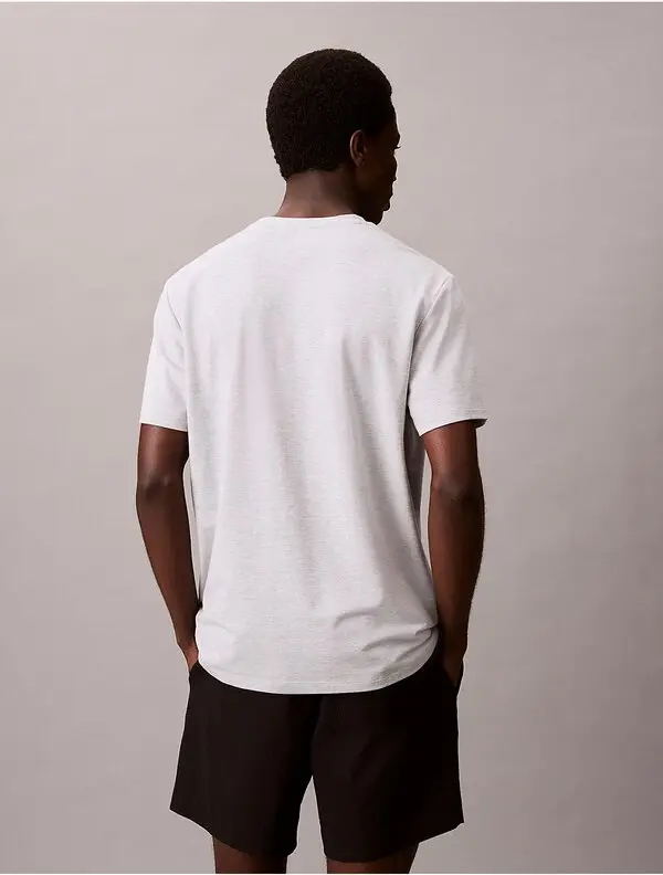 Calvin Klein Tech Pique T-shirt - Heroic Gray Heather