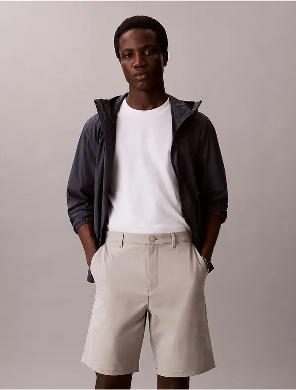 Calvin Klein 9" Stretch Tech Short - Drizzle